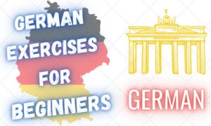 17 German Exercises for Beginners - Exercises.One