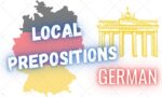 Local Prepositions German Exercises - Exercises.One