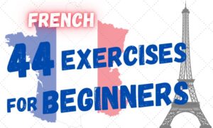 44 French Exercises for Beginners - Exercises.One